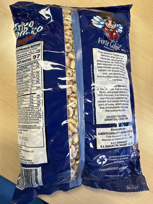 Trigo Atómico, Puffer Wheat, 125g/4.41oz – "SABOR LATINO PERUVIAN ...