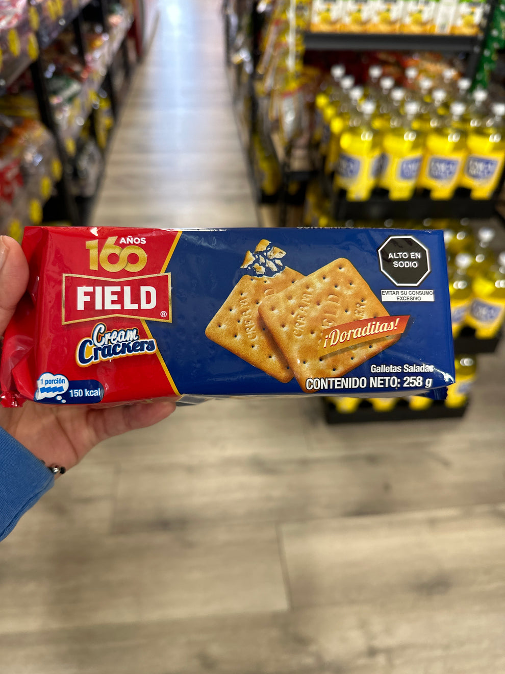 Cream Crackers DORADITAS (258g) /FIELD – "SABOR LATINO PERUVIAN MARKET ...