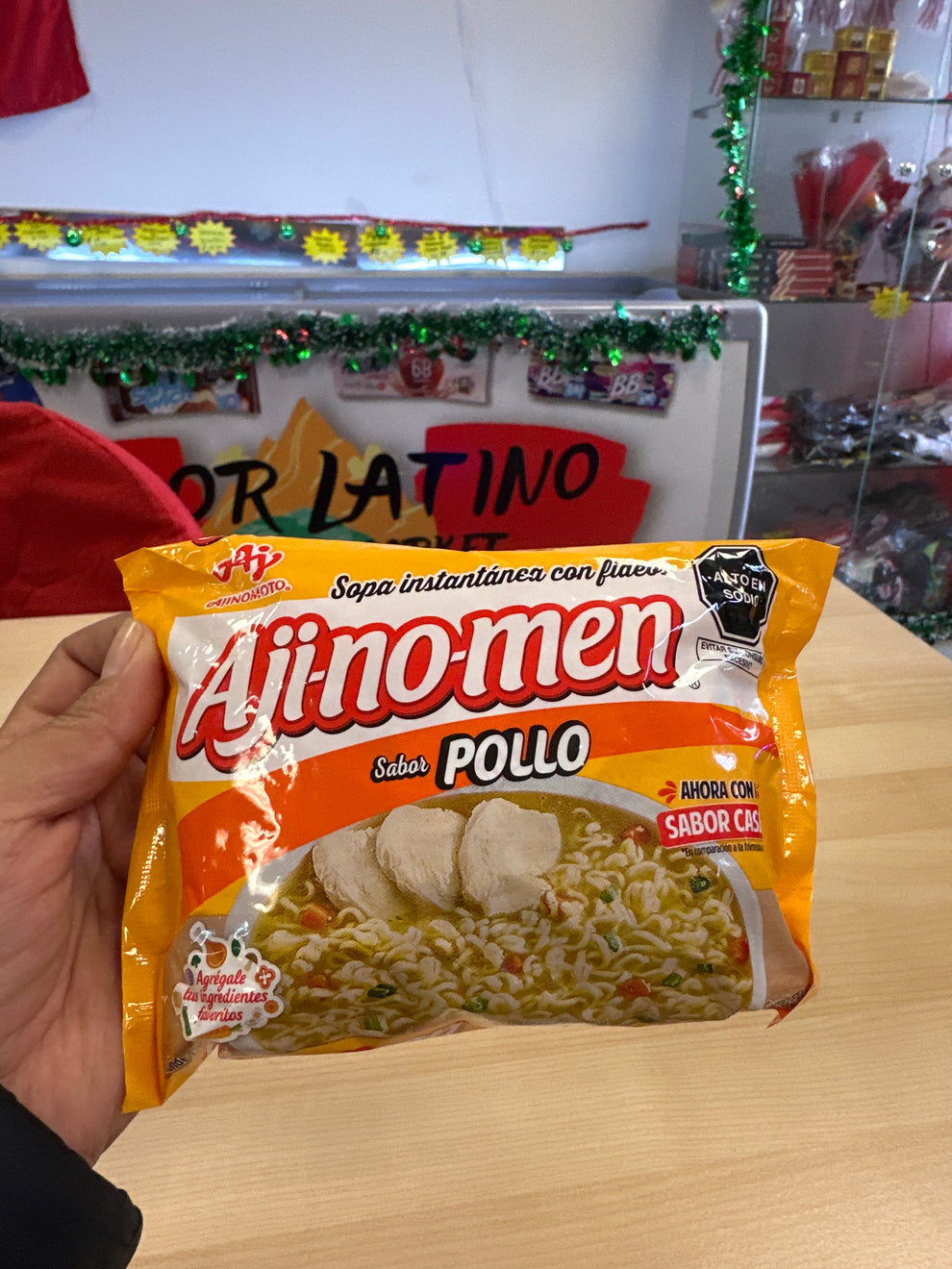 Ajinomen Pollo (80g)"Ordena directo 📲 818-339-8192 (no compras por la ...