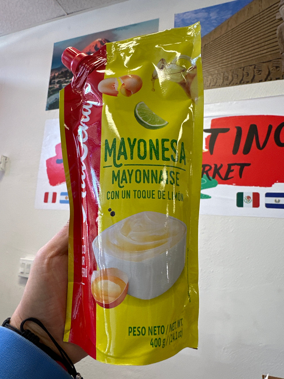 Mayonesa Alacena con un toque de Limon /AlaCena Mayonnaise 400g/14.1oz ...