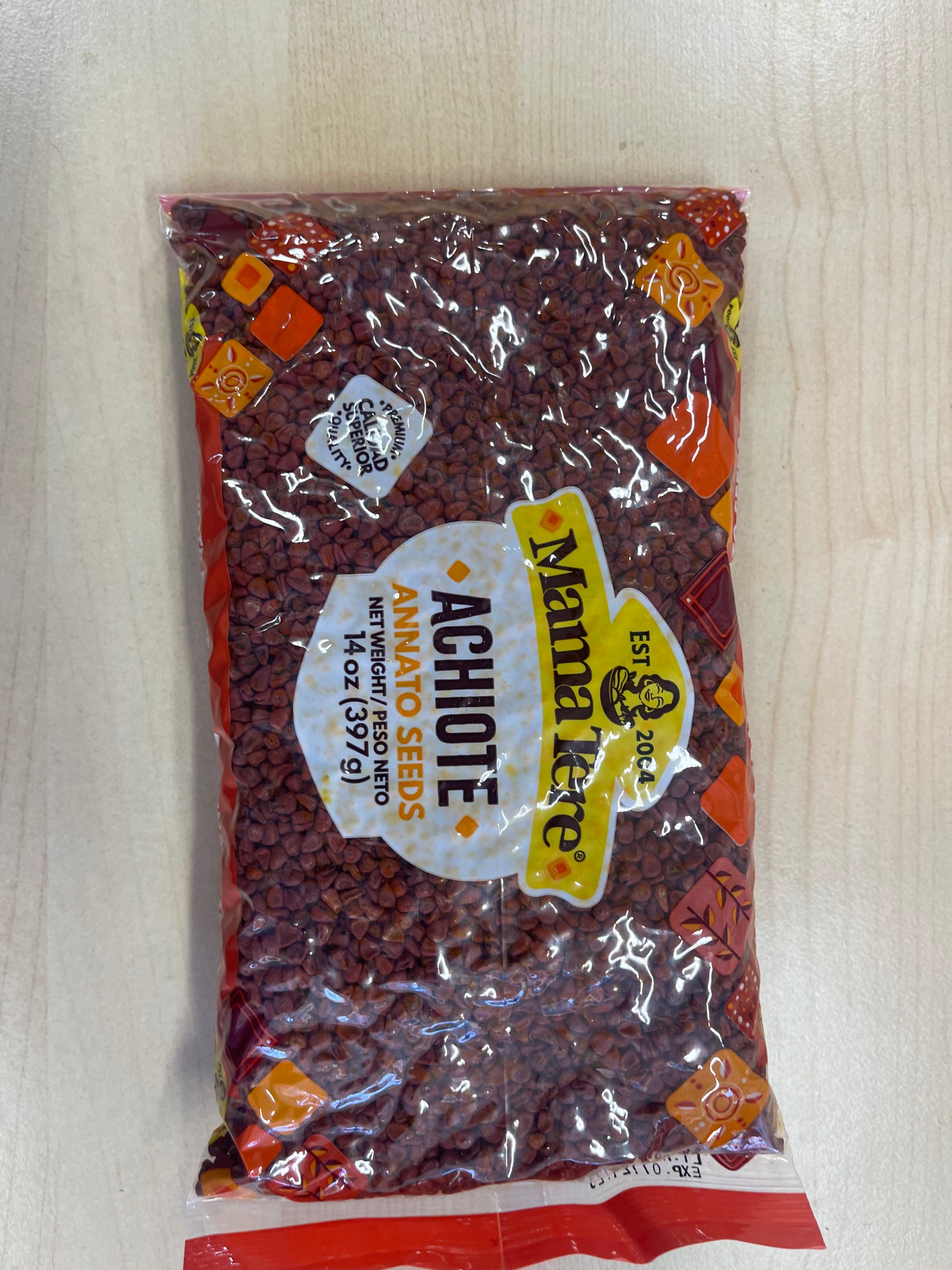 Achiote (397g) Mamá Tere annato seeds “Ordena directo 📲 818-339-8192 ...